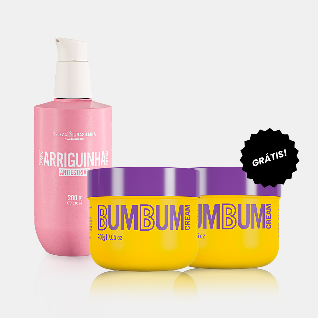 Kit Antiestrias e Celulite - BELEZA BRASILEIRA